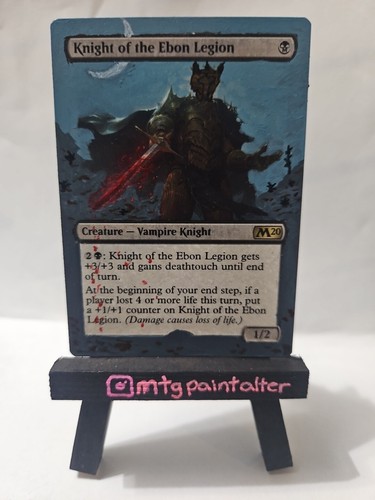 MTG Knight of the Ebon Legion Core Set 2020 105/280 Regular Rare | eBay