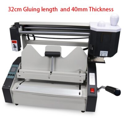 Hot Melt Adhesive Office Binding Machine Wireless Book Desktop Binding ...