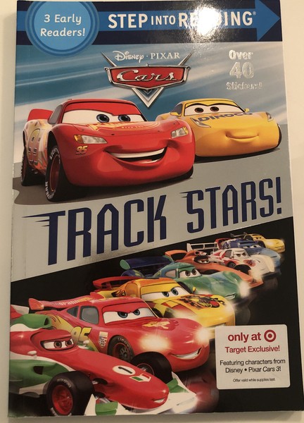 Disney Pixar Cars Step Into Reading Books Track Stars 3 Early Readers ...