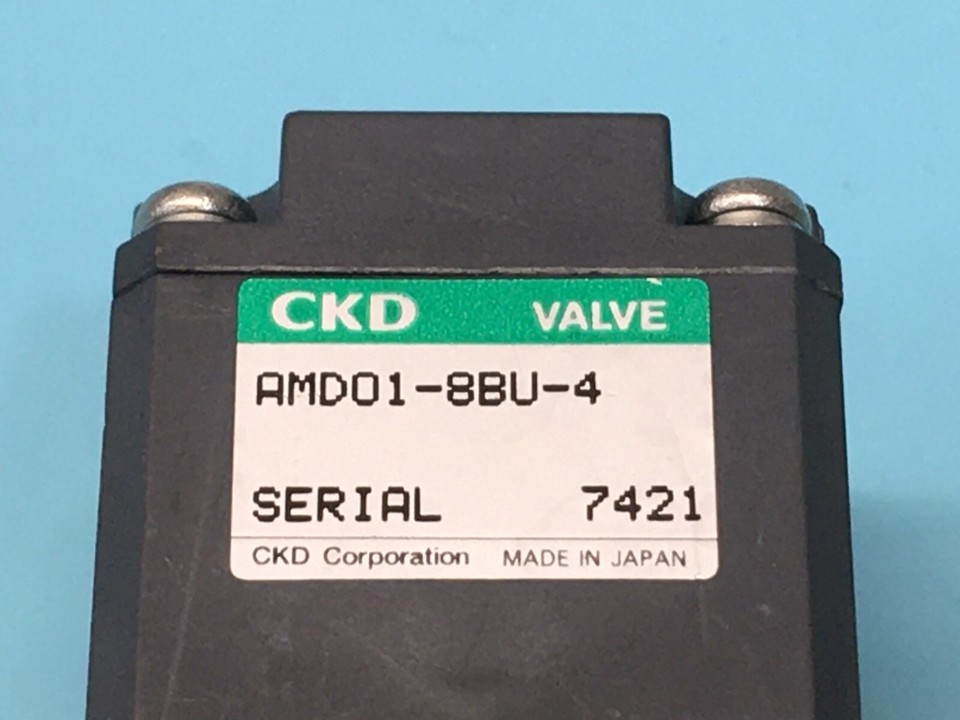 2 CKD AMD01-8BU-4 VALVE, AIR OPERATE, 811-16918R, 142007 | eBay