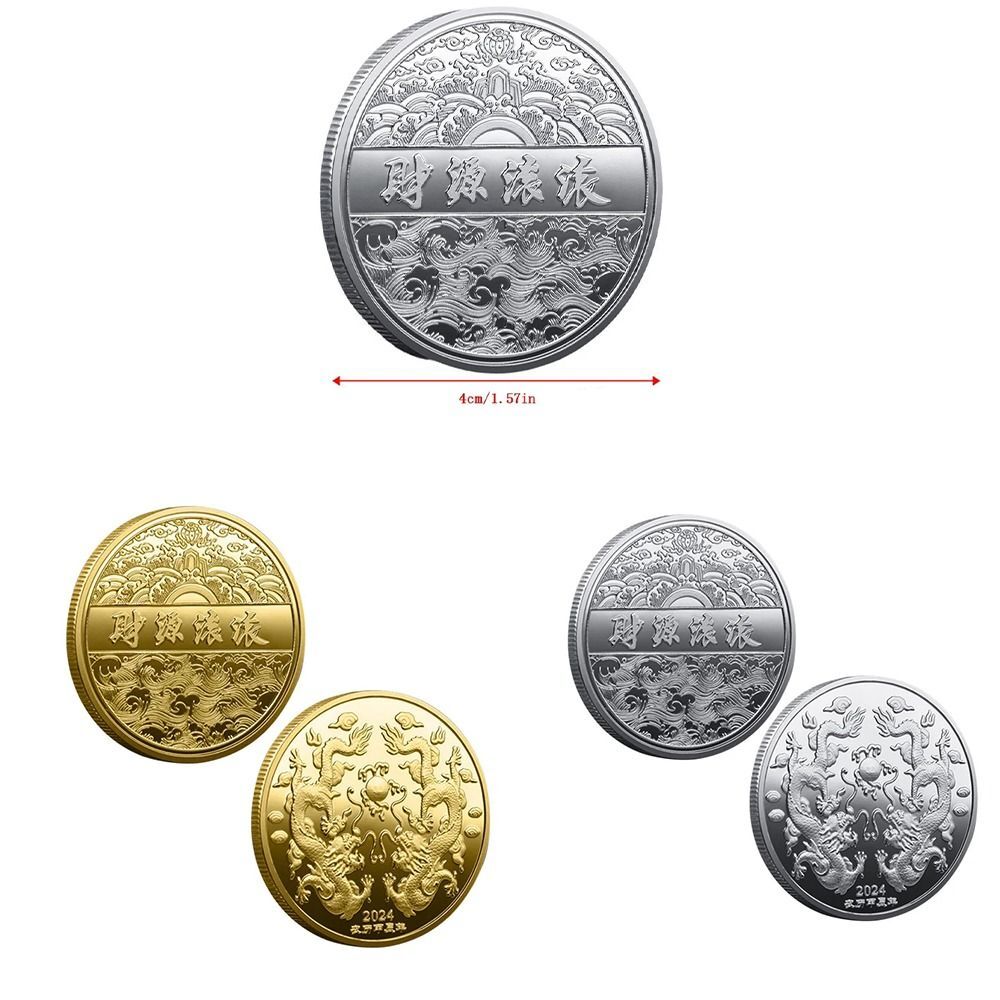 Creative Collectible Coins Gold Plated Zodiac coins Spring Festival | eBay