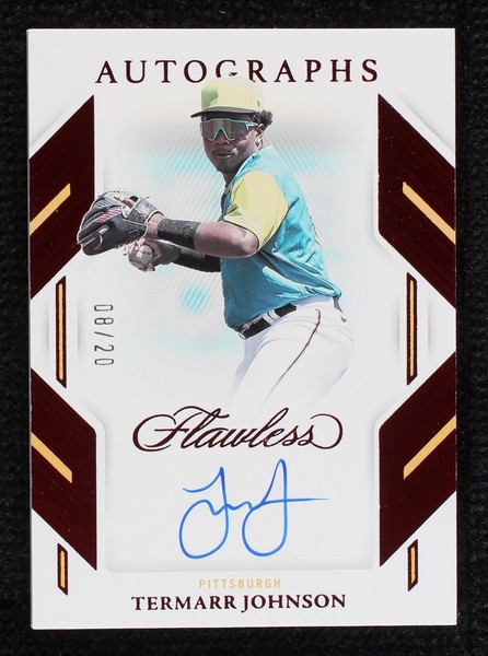 2023 Panini Flawless - Flawless Autographs Ruby #FA-TJ Termarr Johnson ...