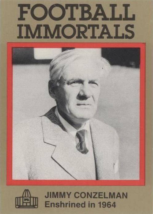 1985-88 Football Immortals - Jimmy Conzelman #27 (RC) for sale online ...