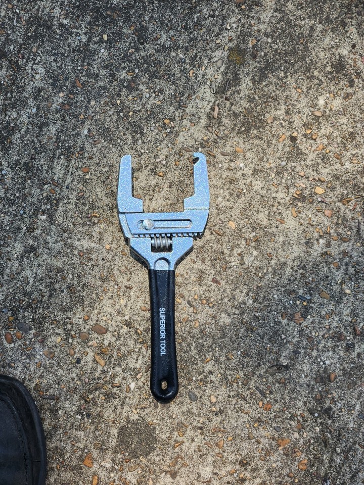 Superior Tool 03840 Adjustable Combination Wrench Sink Spud Nuts Slip ...