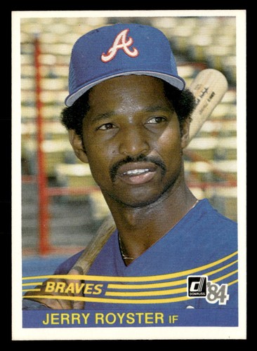 Jerry Royster 1984 Donruss Card #531 Atlanta Braves | eBay