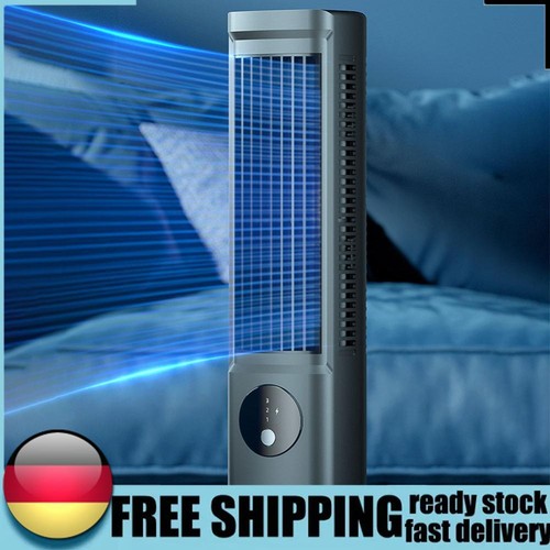 Tower Fan USB Rechargeable Personal Fan Quiet Cooling for Bedroom Home ...
