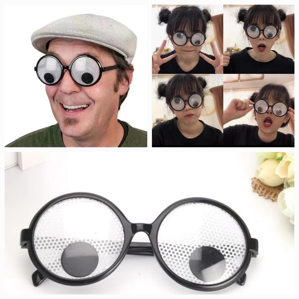 Googly Eye Glasses Novelty Halloween Costume Party Accessories M12A | eBay