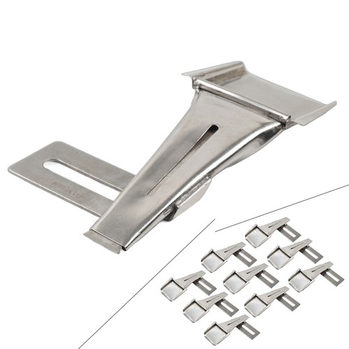 Overlapping Edges Belt Loop Folder For Industrial Two Needle Sewing ...