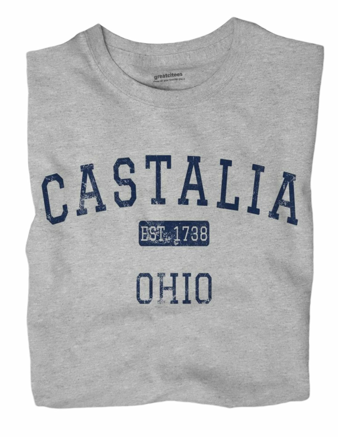 Castalia Ohio OH T-Shirt EST | eBay