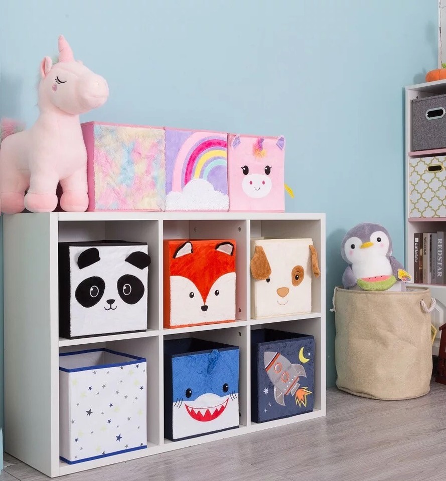 Foldable Storage Box, Toys Collapsible Organiser, Children Baby Room ...