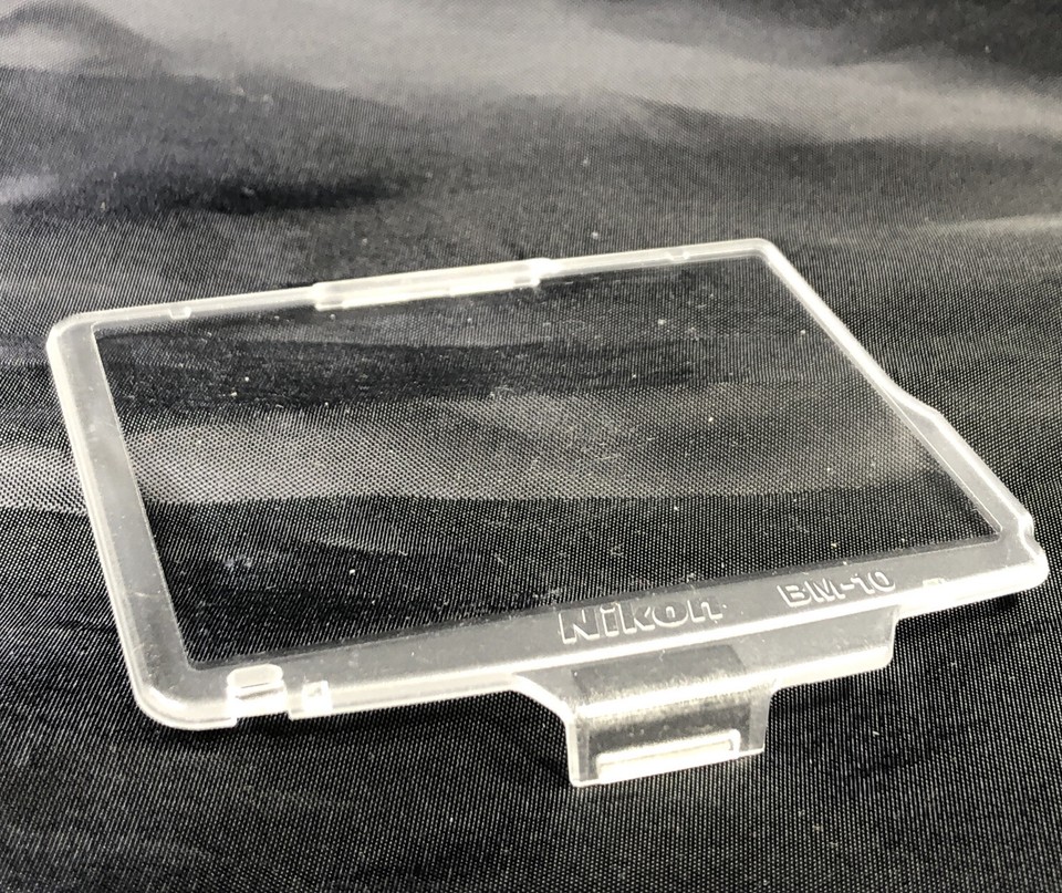 Genuine Nikon BM-10 Camera LCD Monitor Cover Screen Protector for D90 ...