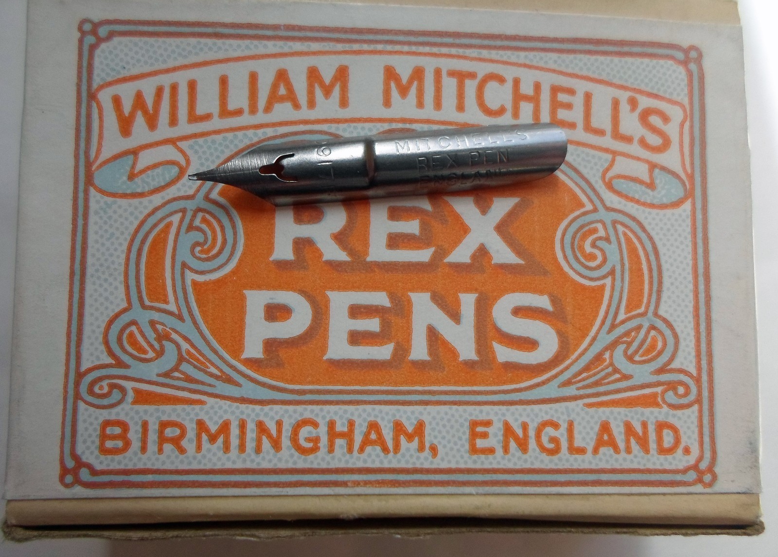12 vintage William Mitchell's nibs e.g. Central Flexion, Arden,Kontor ...