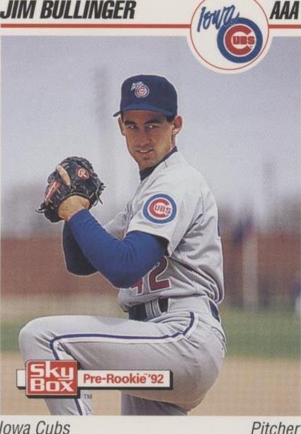 1992 SkyBox Pre-Rookie - AAA Packs Jim Bullinger #98 (RC) for sale ...