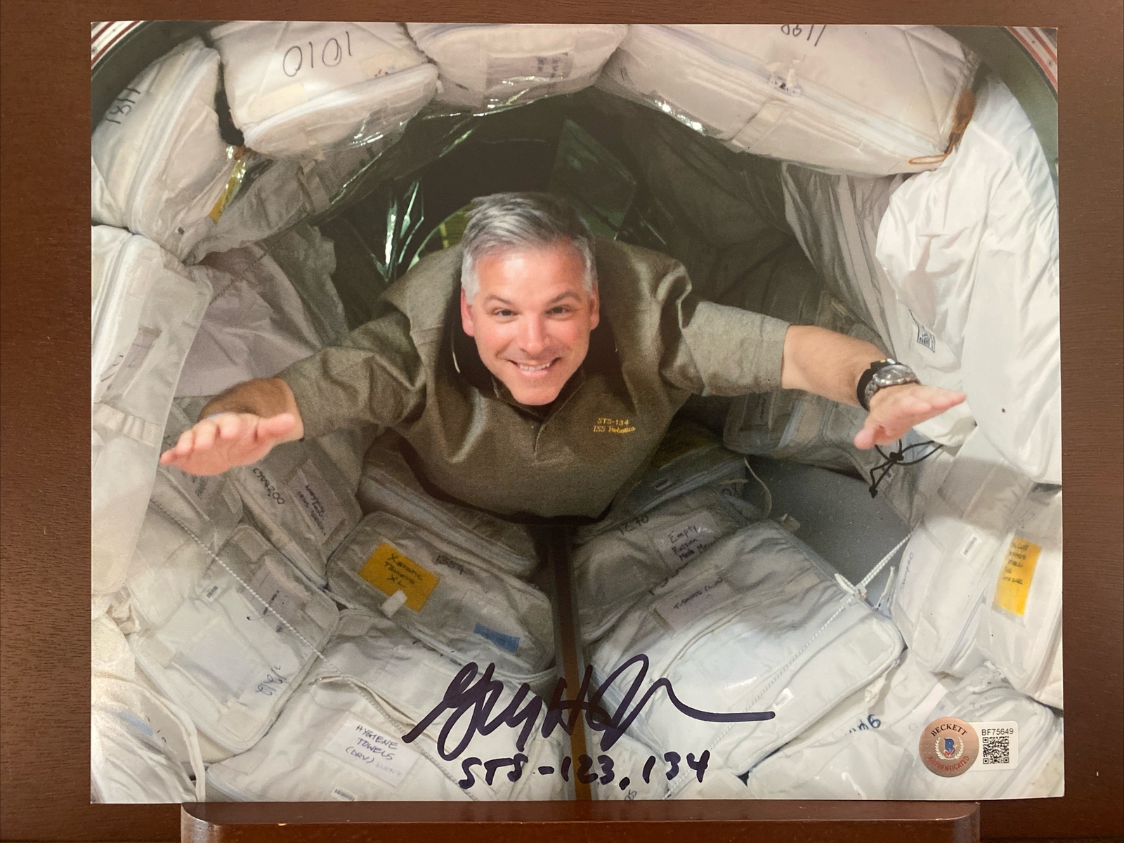 Gregory H. Johnson Signed Autographed 8X10 Photo COA BAS Beckett # ...