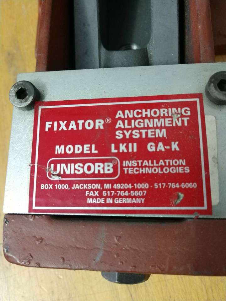 Unisorb Fixator LKII Anchoring Alignment System | eBay