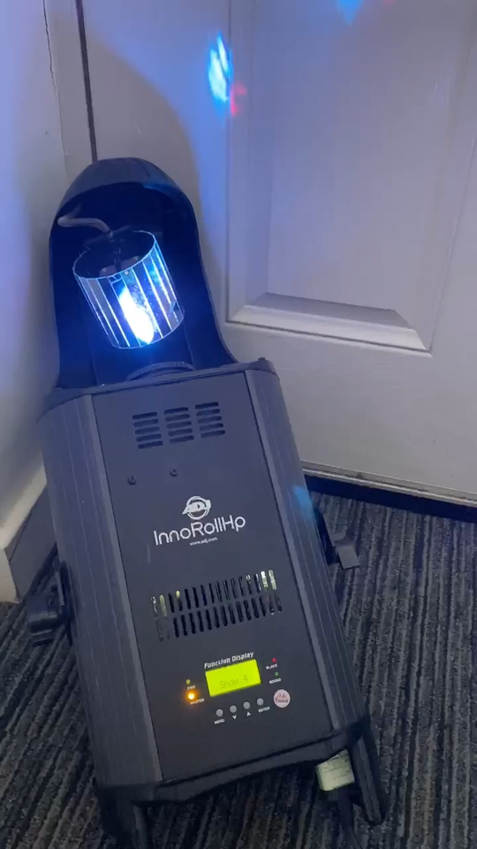 Professional disco lighting 2x ADJ Inno Roll HP + 2 x ADJ innoscan hp ...