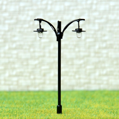 10 x OO / HO Scale Model Train Lamps Railroad Lamp posts Led Street ...