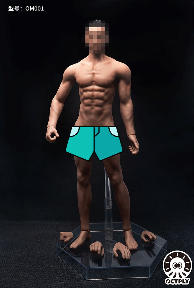 In stock OCTPLY OM001 1/6 wheat Body model of muscular male soldiers | eBay