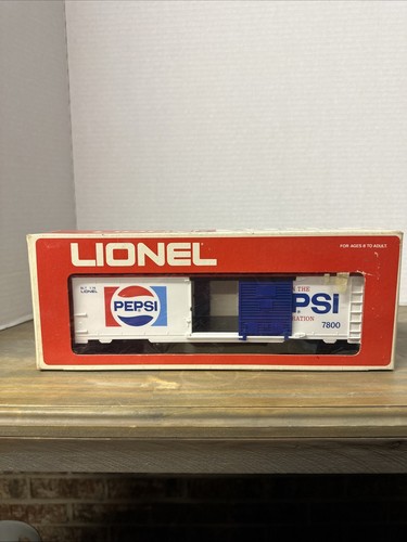 Lionel #6-7800, O Gauge, Pepsi Reefer Box Car. (F77) | eBay