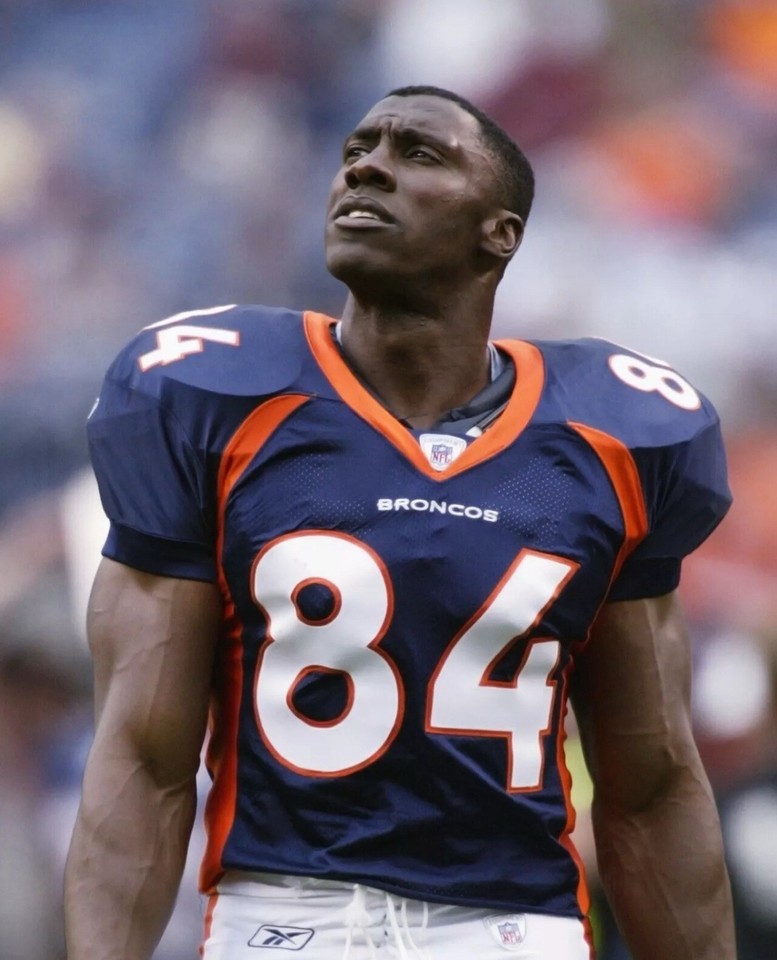 Shannon Sharpe Game Day Portrait Denver Broncos 8x10 NFL Football Photo ...