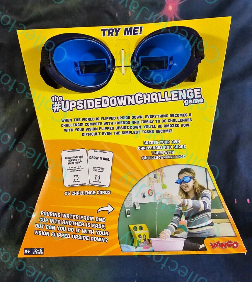 The Upside Down Challenge Game | W/Upside Down Goggles for Kids & Family New | eBay