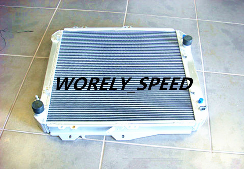 Aluminum Radiator Replaces Hilux Surf KZN130 1KZ-TE 3Row 3TD 93-96 AT ...