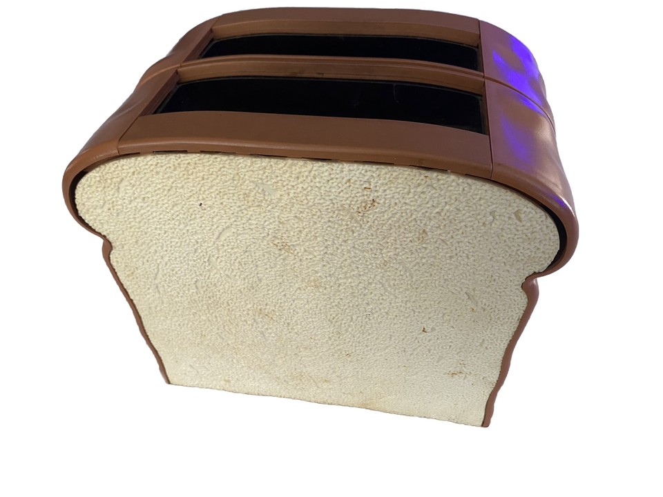 ️ Majestic Vtg Bread Shaped Toast Toaster Fake Food 80s Pop Art | eBay
