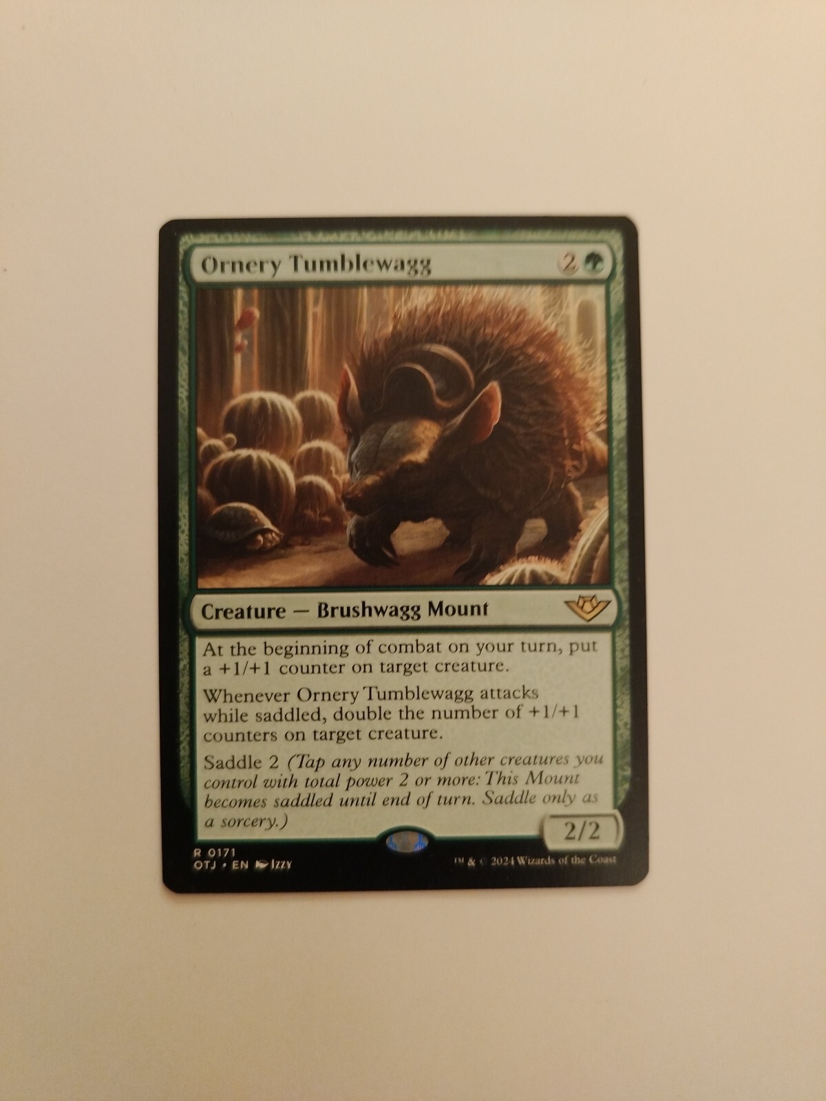 x1 Ornery Tumblewagg R MTG Outlaws of Thunder Junction M/NM, English | eBay