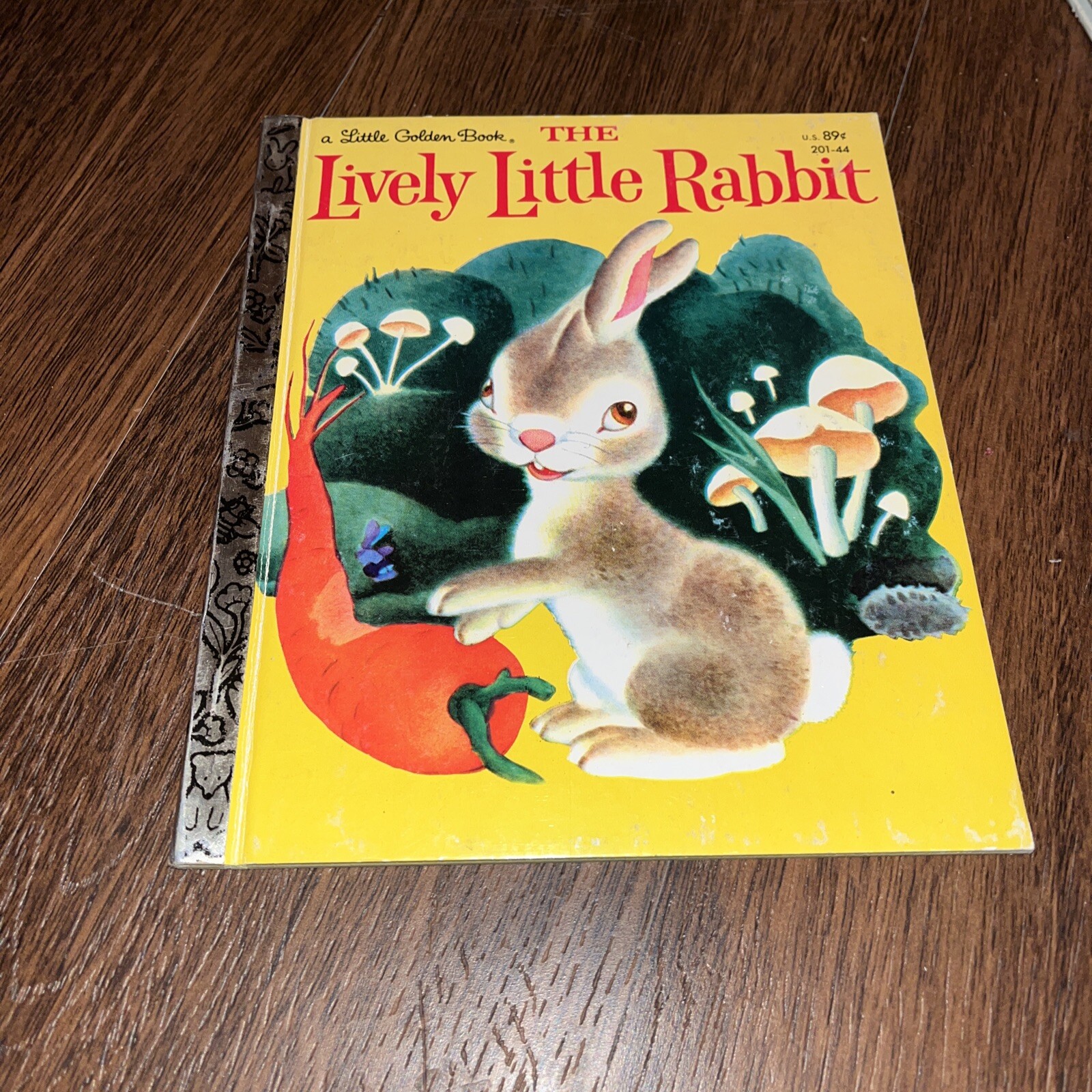 1982 Little Golden Book The Lively Little Rabbit Book. 29th Printing | eBay