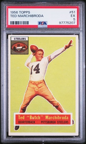 1956 TOPPS 51 TED MARCHIBRODA PSA 5 | eBay