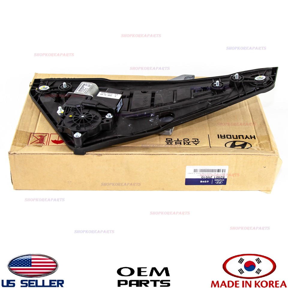 Genuine OEM Power Window Regulator LEFT Door Driver Side 12-17 Hyundai ...