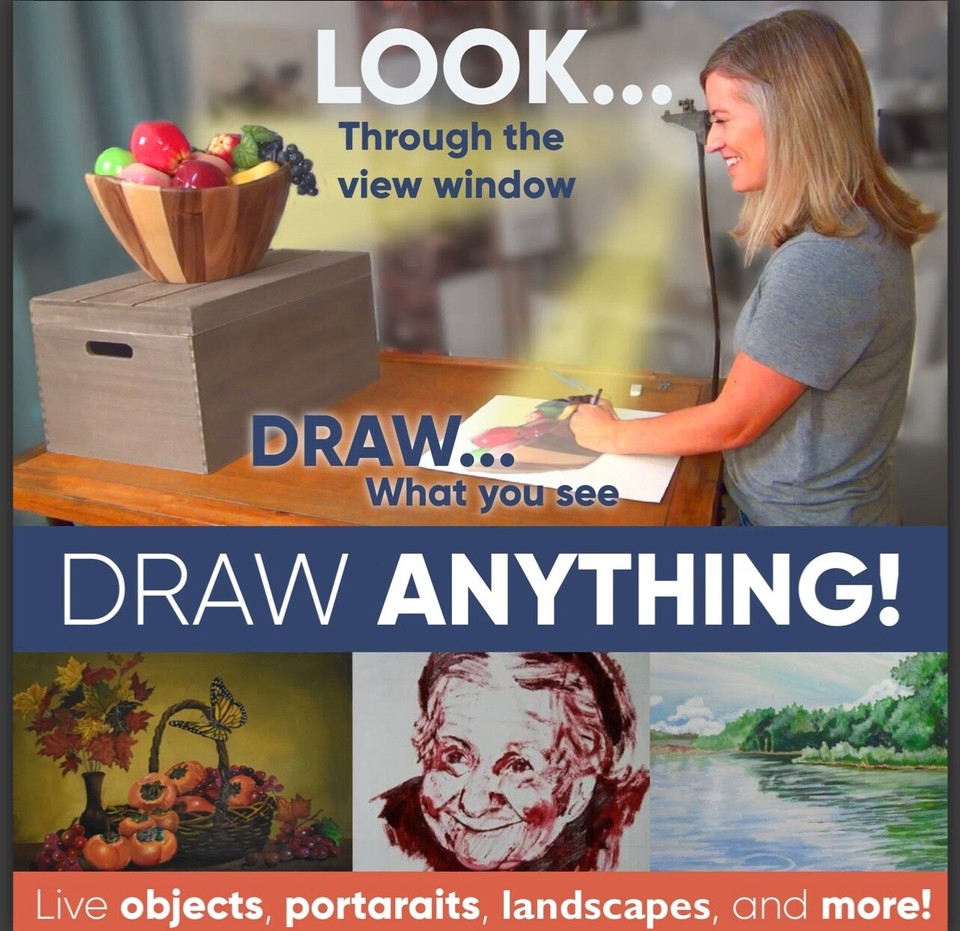 Official Lucy Flex Drawing Tool For Artists Drawing And Painting (Shark ...