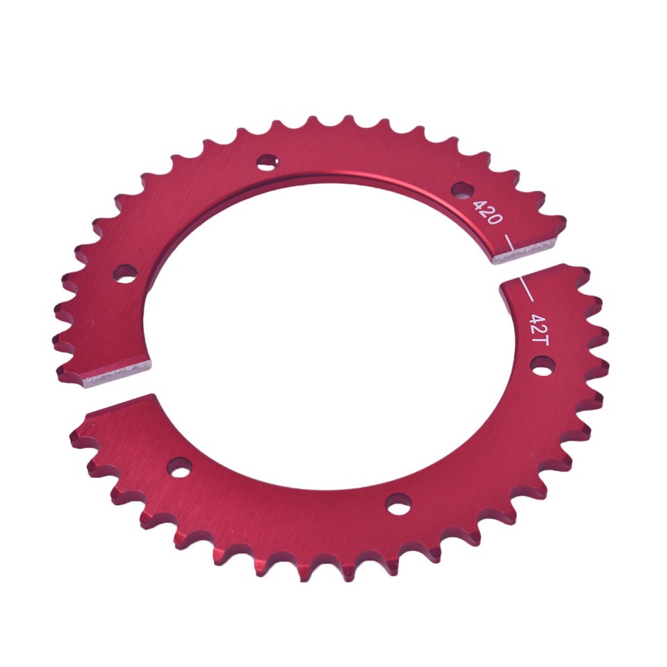 420 42T Split Sprocket Adapter For Predator 212cc 196cc 6.5hp Mini Bike ...