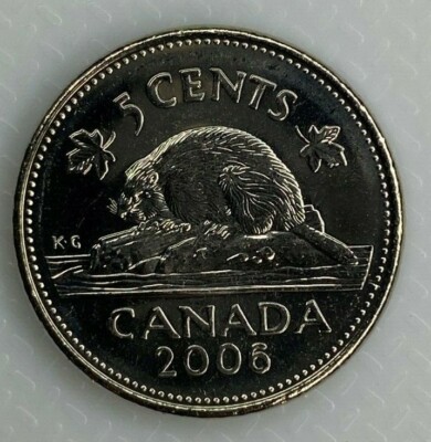 2006 NO P CANADA 5¢ BRILLIANT UNCIRCULATED NICKEL COIN | eBay