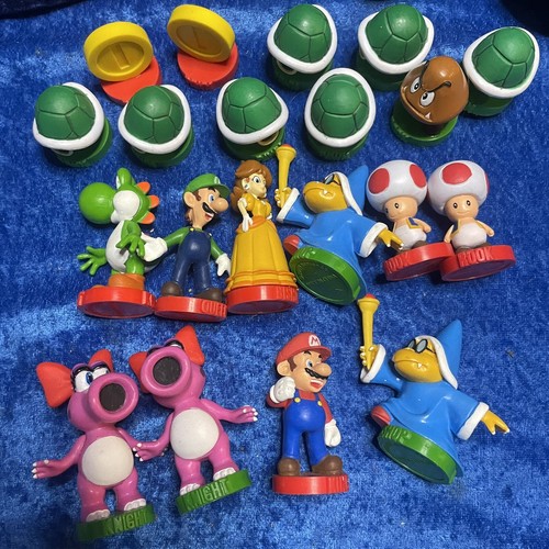 Super Mario Brothers Nintendo Chess Replacement Pieces Figurines 20 Pc ...