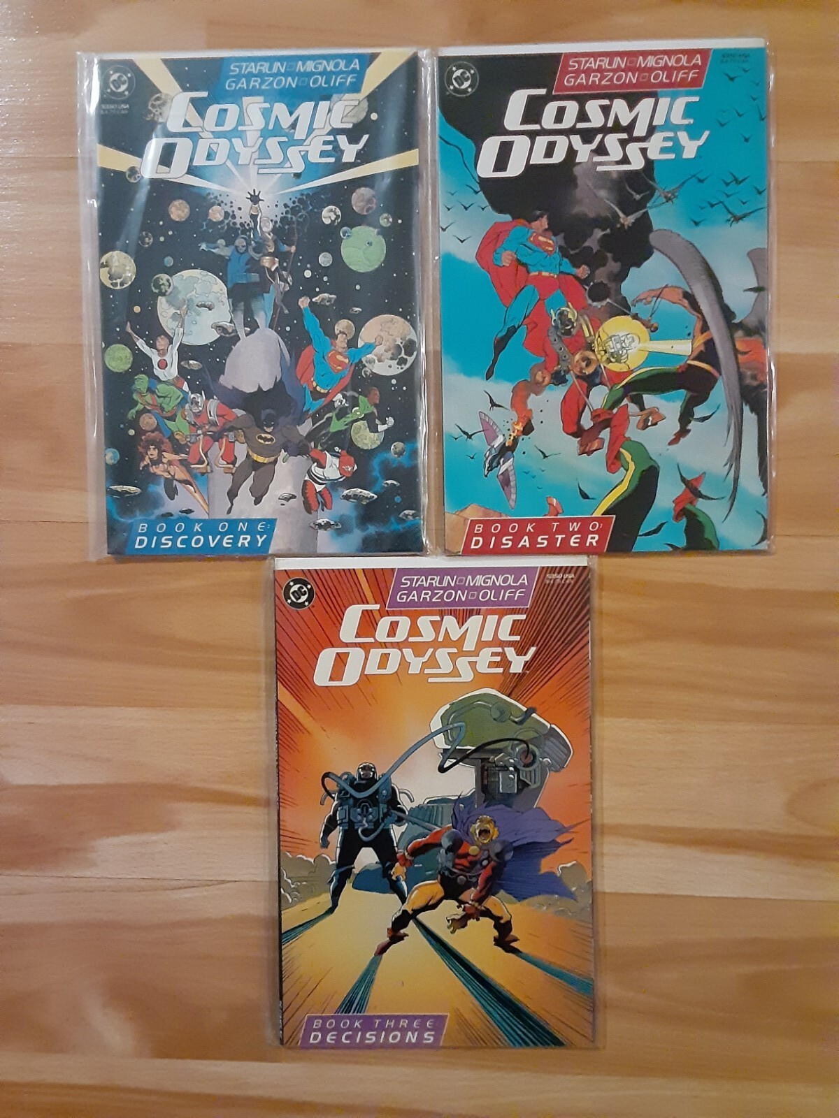 DC Cosmic Odyssey 1 2 3 1988 Discover Disaster Decisions | eBay