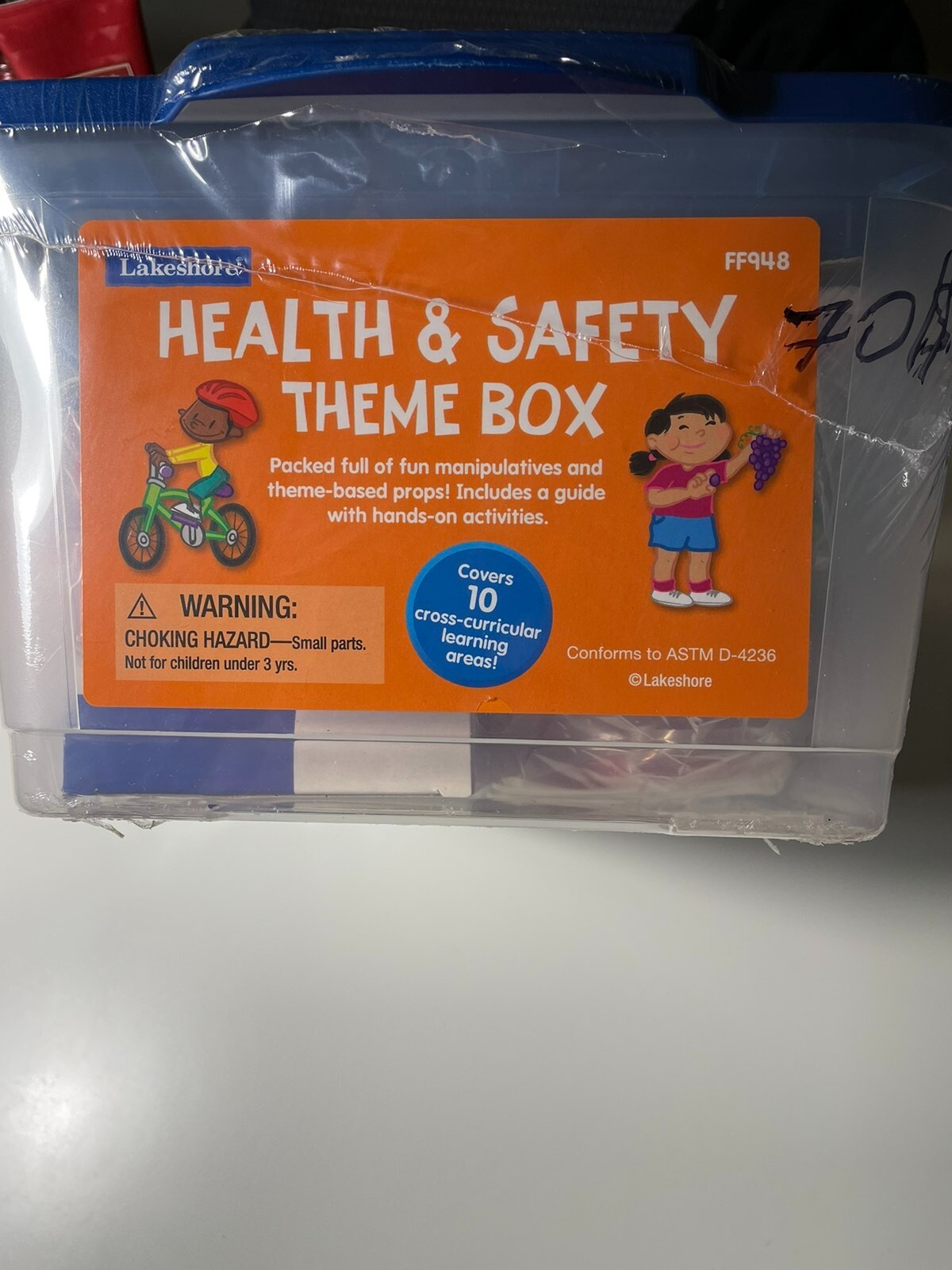 Lakeshore Toy Health & Safety Theme Box FF948 (C,A-160) | eBay