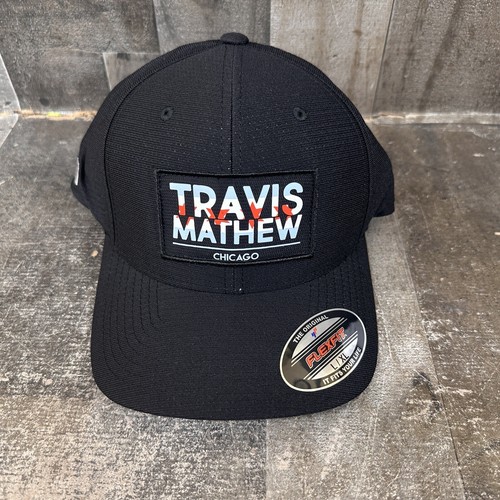NEW Rare Men’s Travis Mathew Golf Black Chicago Hat 2022 Large L/Xl | eBay