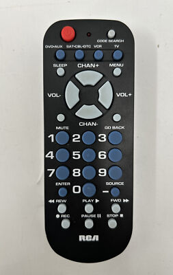 RCA RCR504BR Universal Remote Control DD-8802 44476083754| eBay