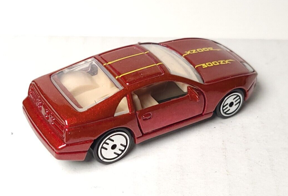 Hot Wheels loose Nissan Custom Z 300ZX maroon red UH | eBay