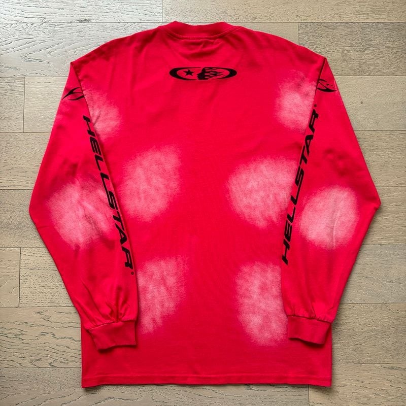 Hellstar Cursive Logo Longsleeve Black (ALL SIZES) | eBay