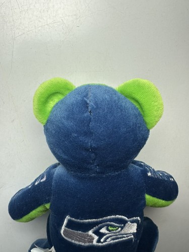 Seattle Seahawks RARE Plush Bear Forever Collectibles NFL Football ...