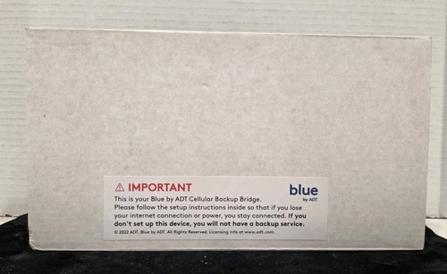 Blue ADT Cellular Backup Bridge S30B1R0-01 Open Box 1 | eBay