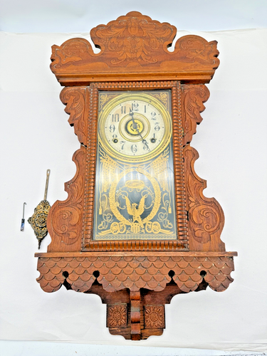 A fantastic WELCH Wall clock. Great Condition. (9886) | eBay