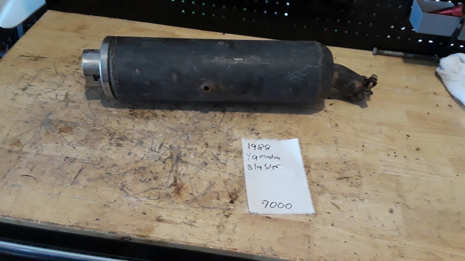 1988 Yamaha Blaster muffler Exhaust Pipe | eBay