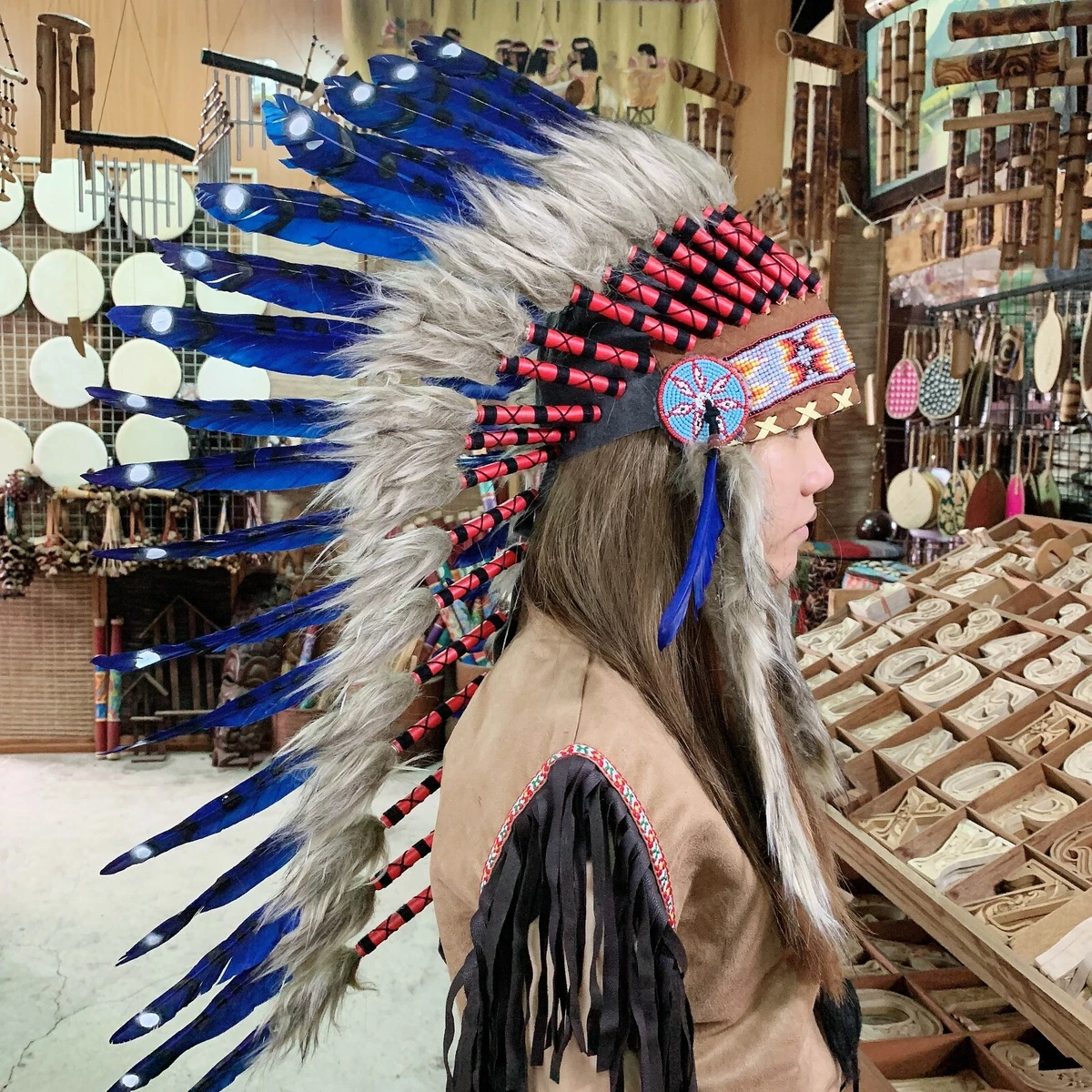 Native Indian Hats