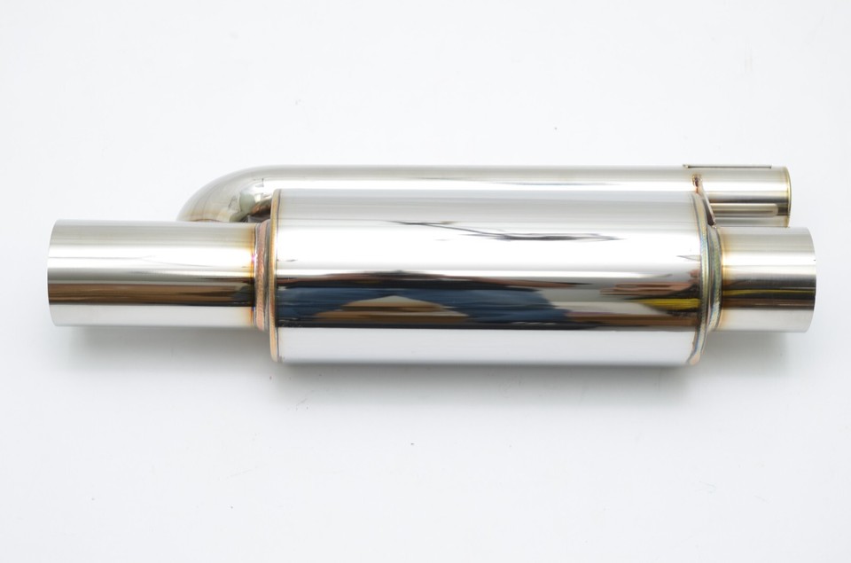 1320 Performance Ultra Quiet Short QW Resonator Muffler Universal 3 ...