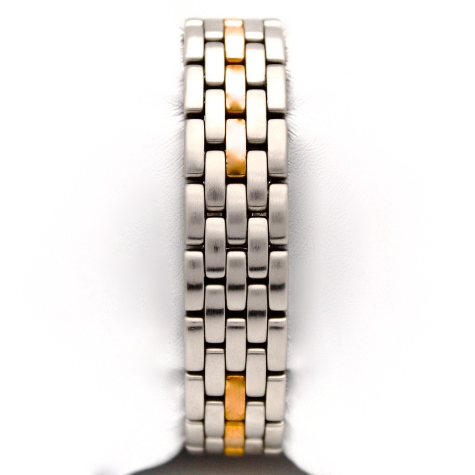 Cartier Panthère 30mm 183964 18kt Custom Diamond Bezel / Two Tone White ...