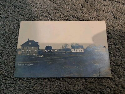 RPPC Postcard Scene at Wales Wisconsin 1914 | eBay