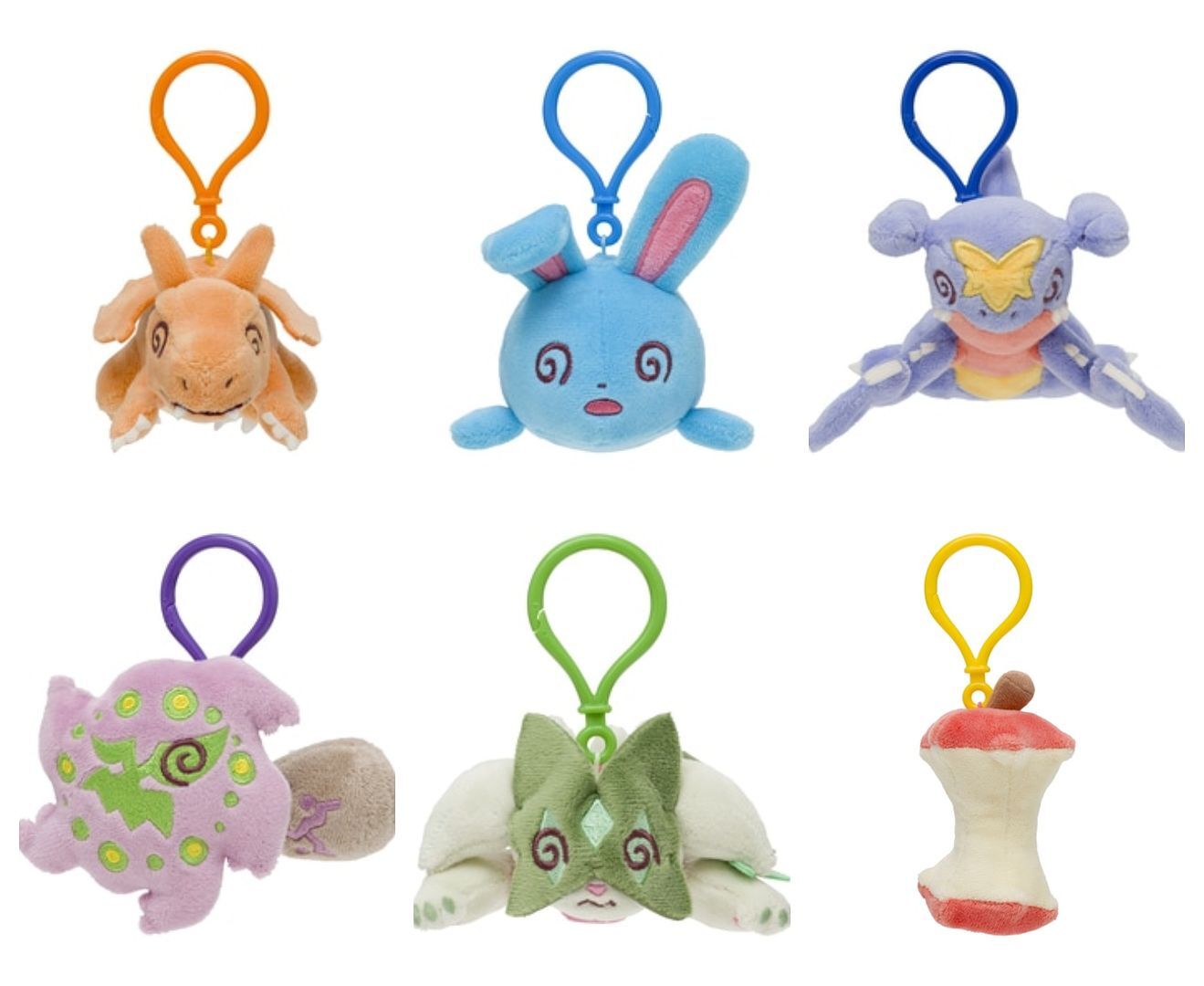 Pokemon Center Official mascot Exhausted series 5 types + Leftovers set ...
